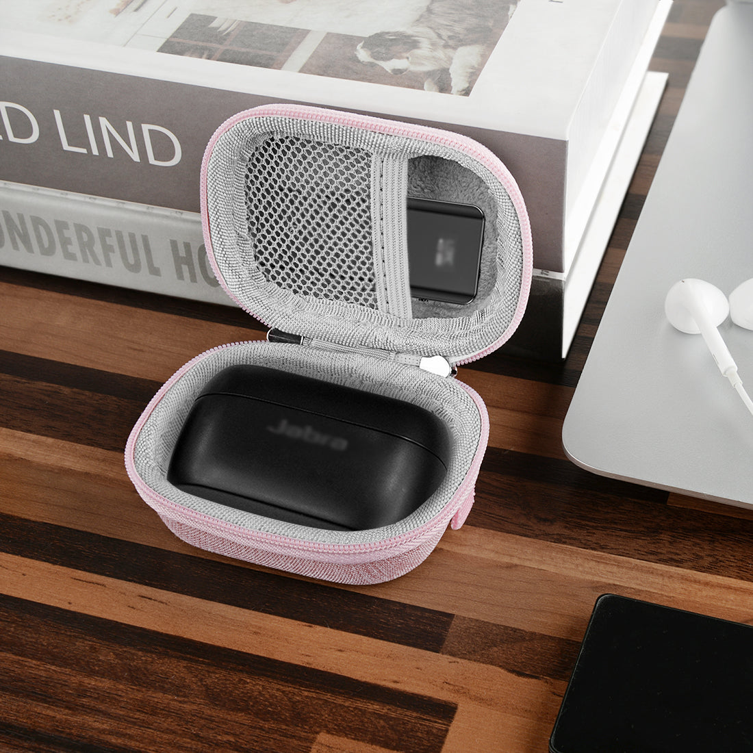 Geekria Shield Earbuds Case Compatible with Jabra Elite 10 Gen 2, 75t,