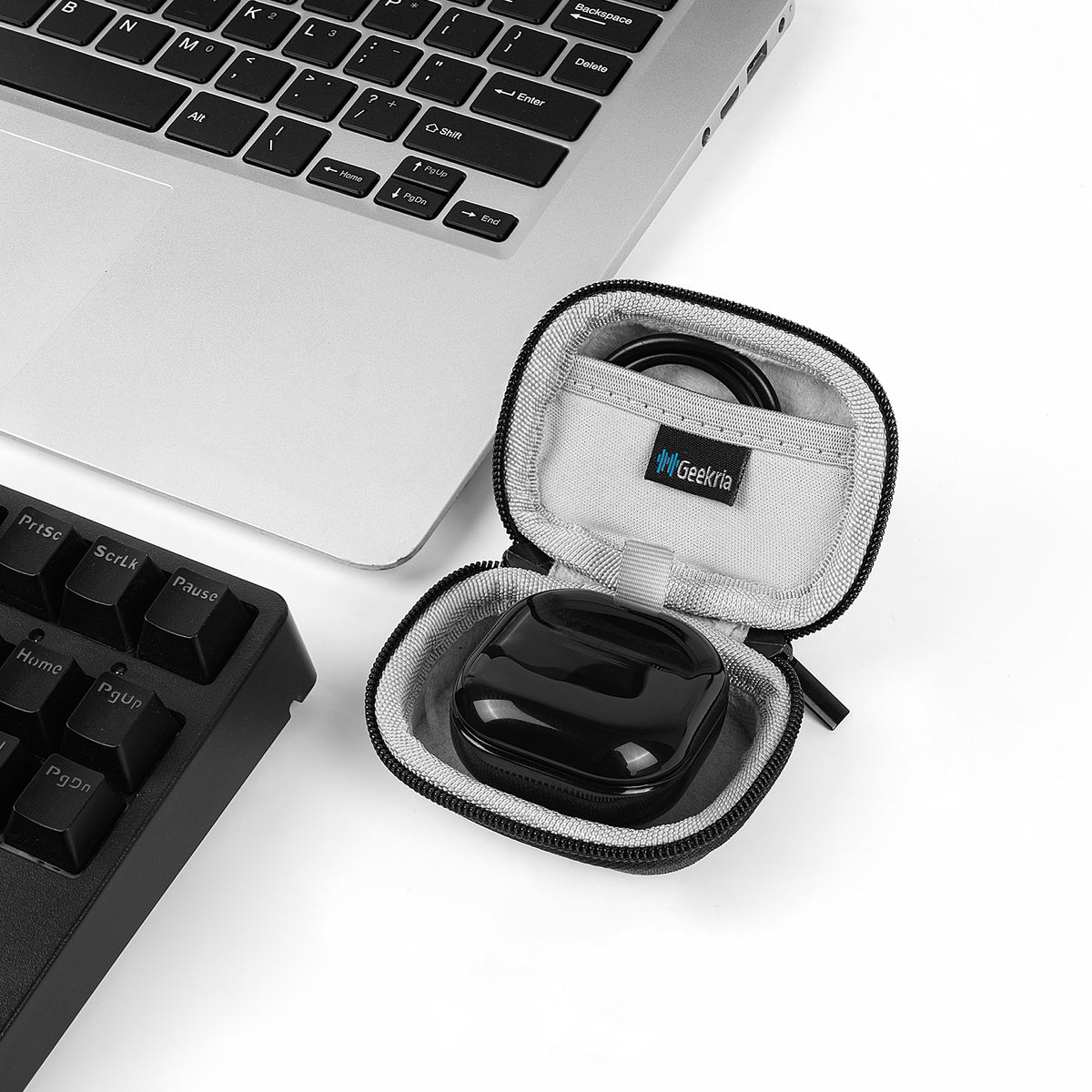 Geekria Shield Earbuds Case Compatible with SAMSUNG Galaxy Buds3 Pro/G