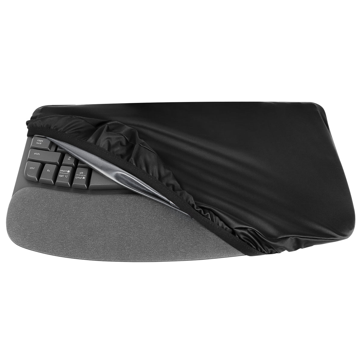 Geekria Keyboard Dust Cover, Ergonomic Keyboard Cover, Dust and Water