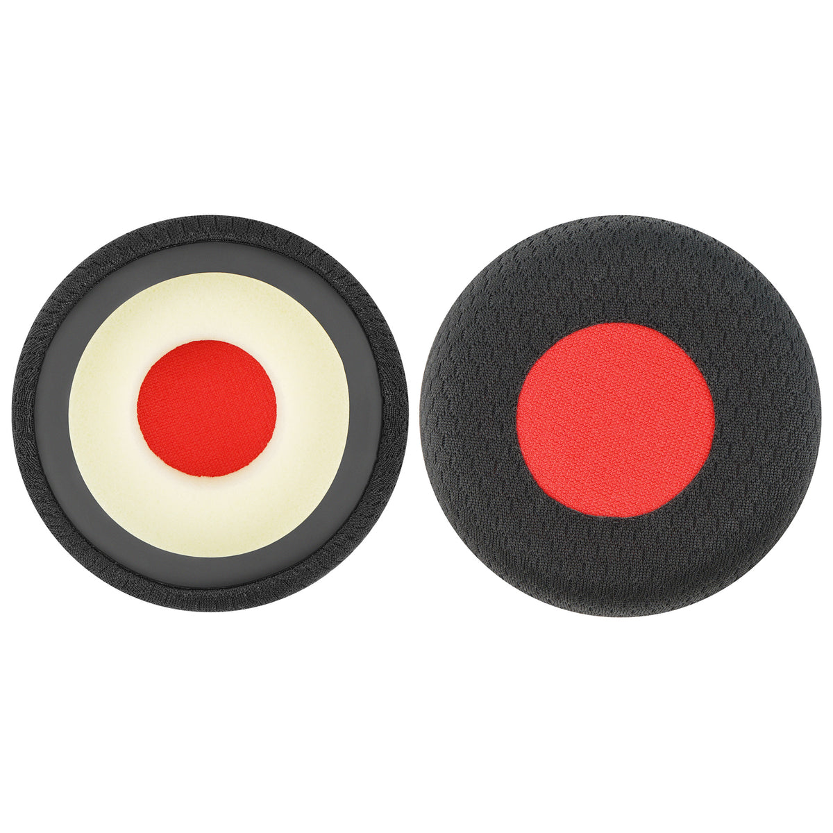 Geekria Comfort Mesh Fabric Replacement Ear Pads for Jabra Evolve 65UC