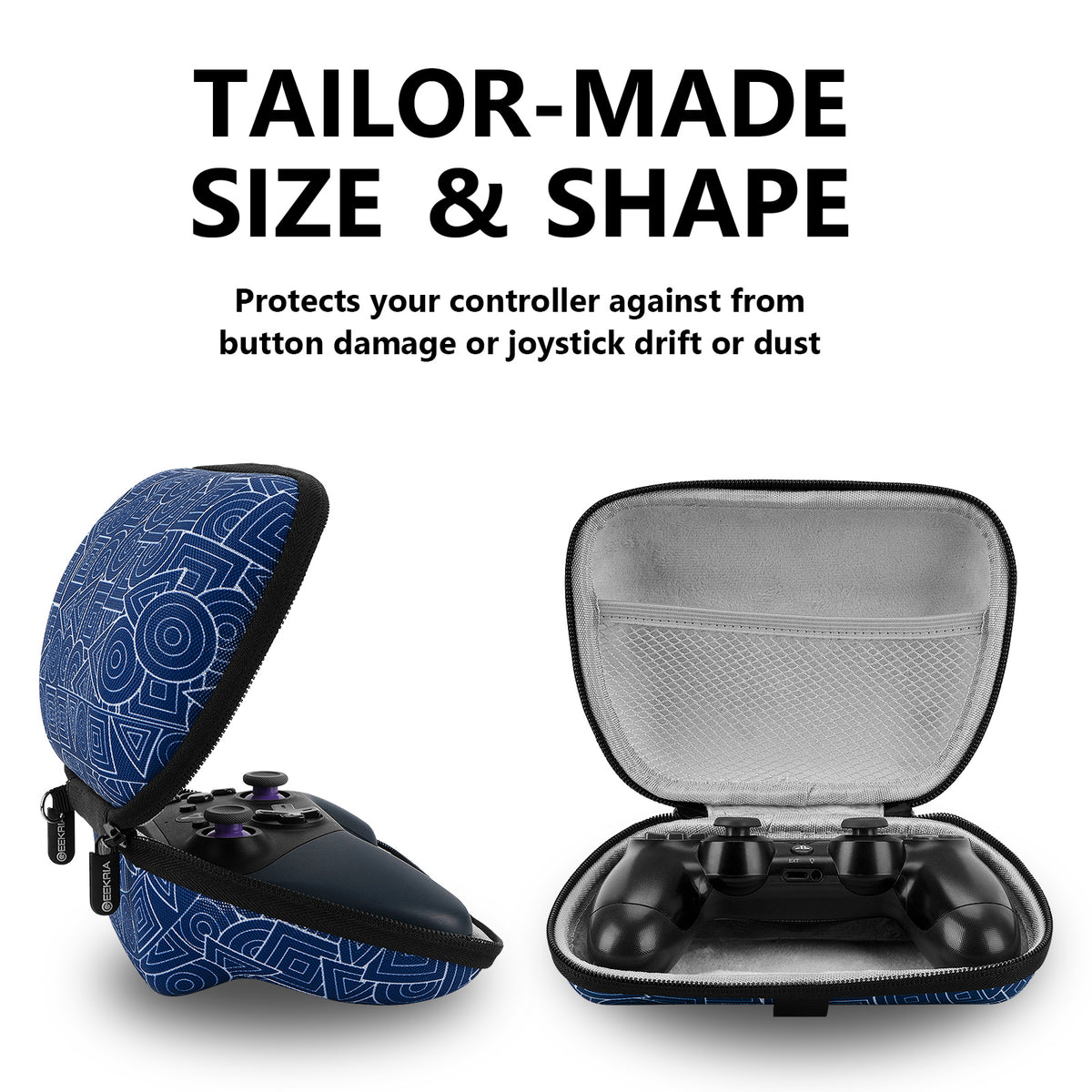 Geekria Travel Case Compatible with Switch Pro/RAZER V2 Pro/Victrix/Lu