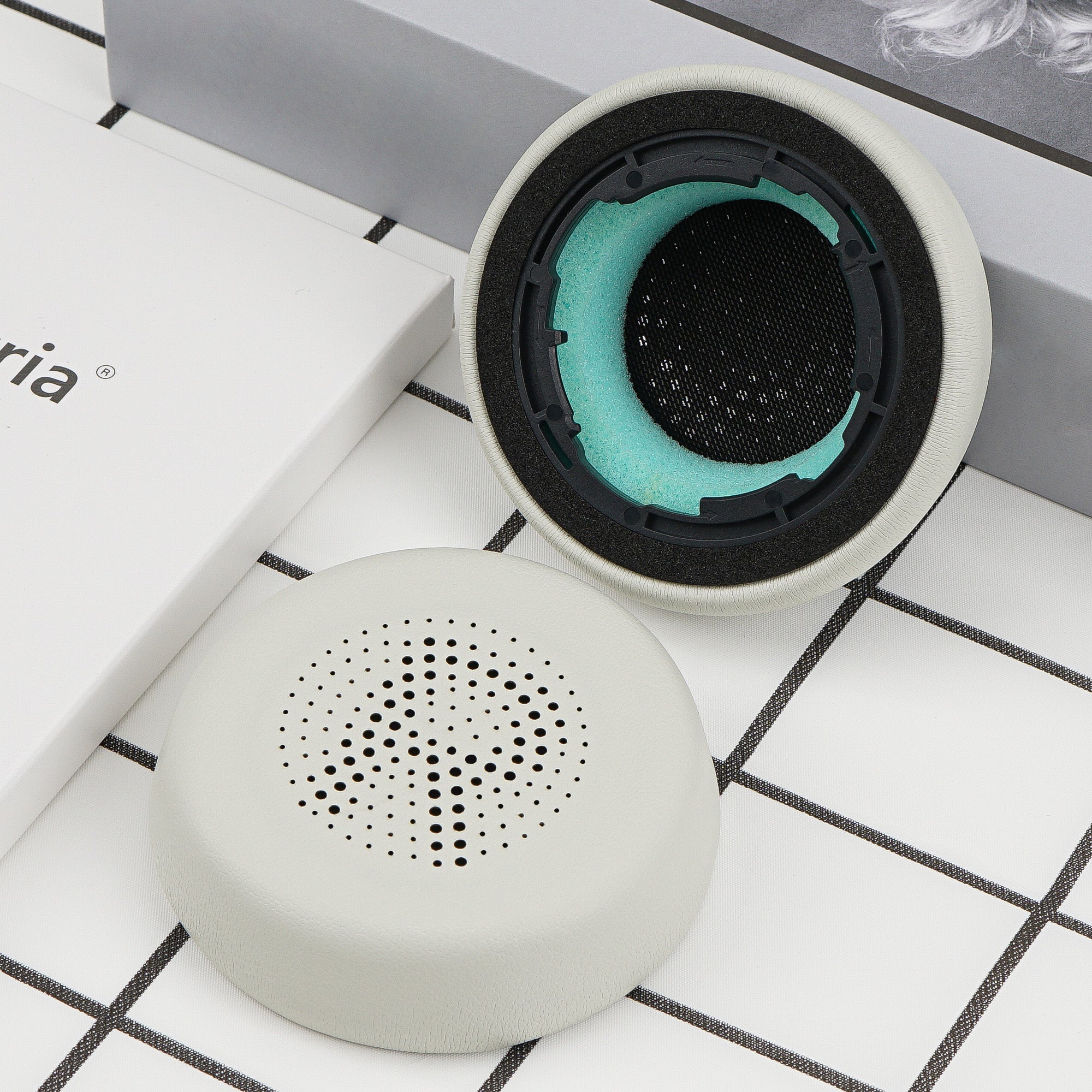 Geekria QuickFit Replacement Ear Pads Compatible with JLab Go Lux ANC