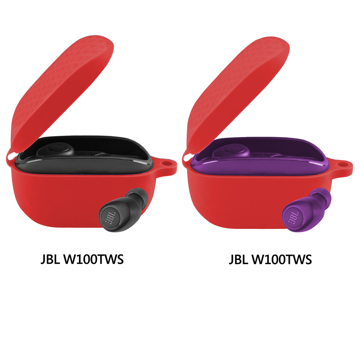 Geekria Silicone Case Cover Compatible with JBL Wave 100TWS, VIBE 100