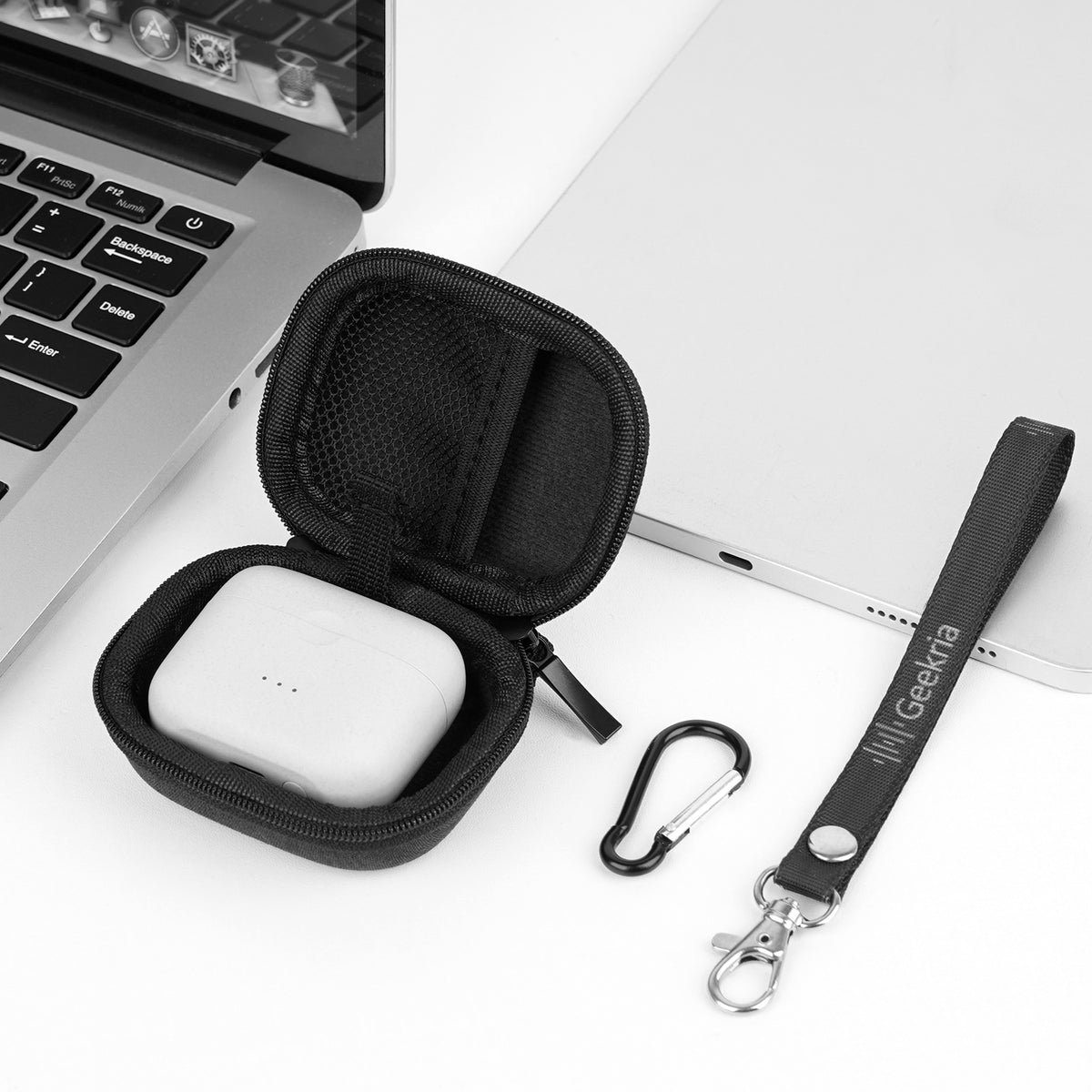 Geekria Shield Earbuds Case Compatible with Soundcore by Anker P40i P3