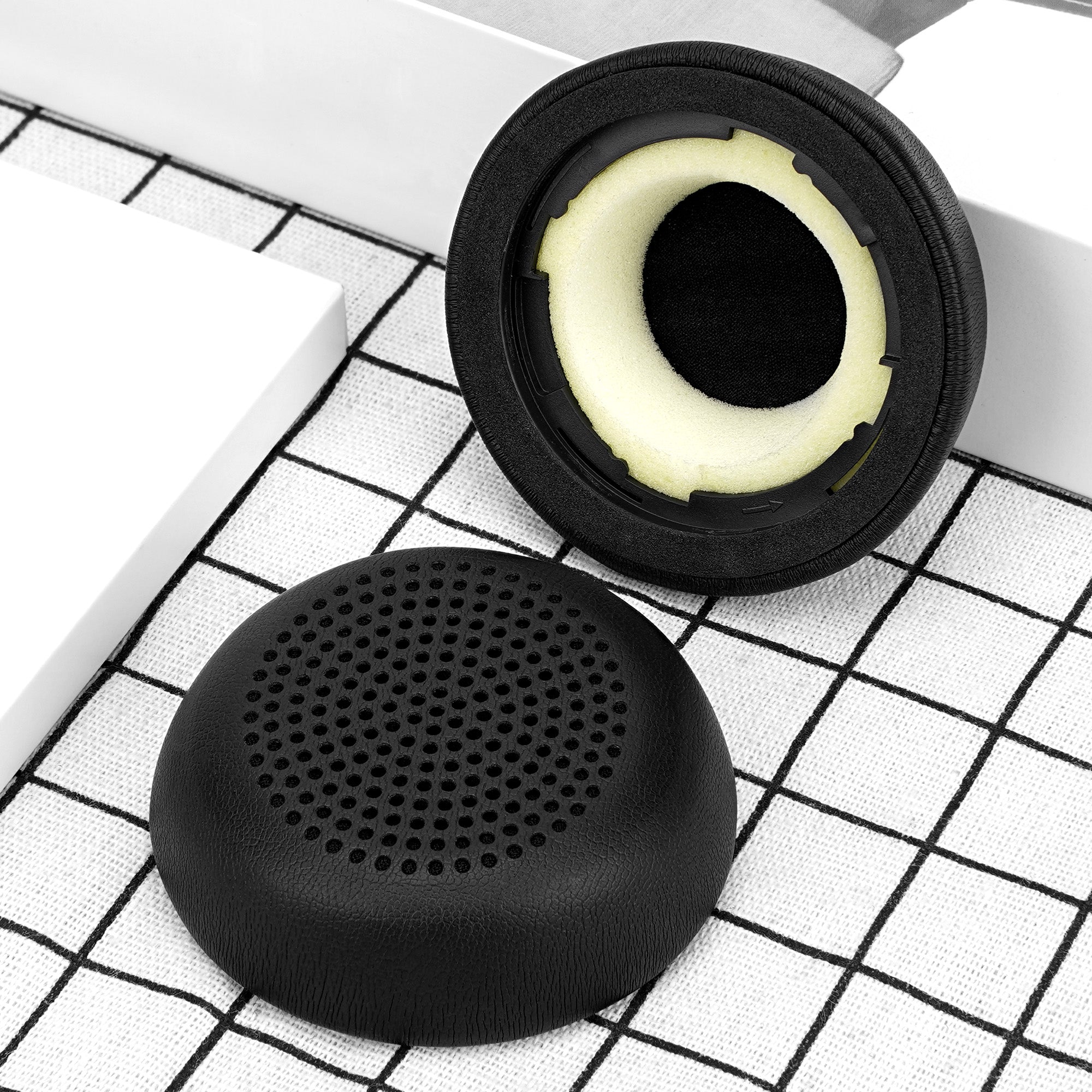 Geekria QuickFit Replacement Ear Pads for Logitech Zone Wired, Zone 75