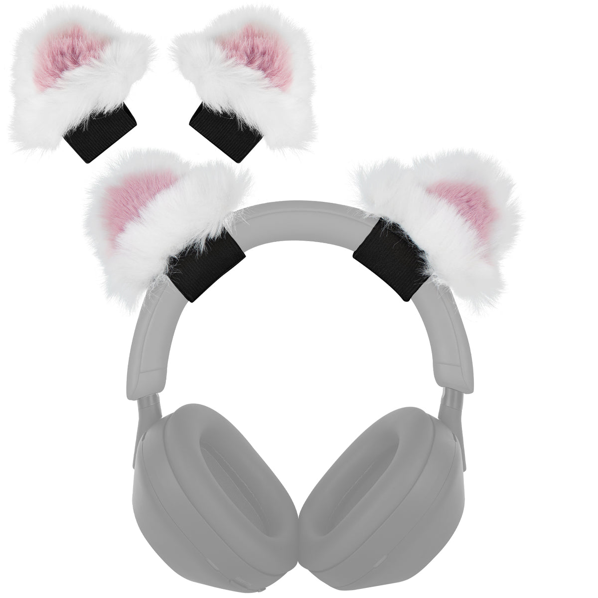 Geekria NOVA Headphone Beam Strap+Cat Ears Attachment Compatible with