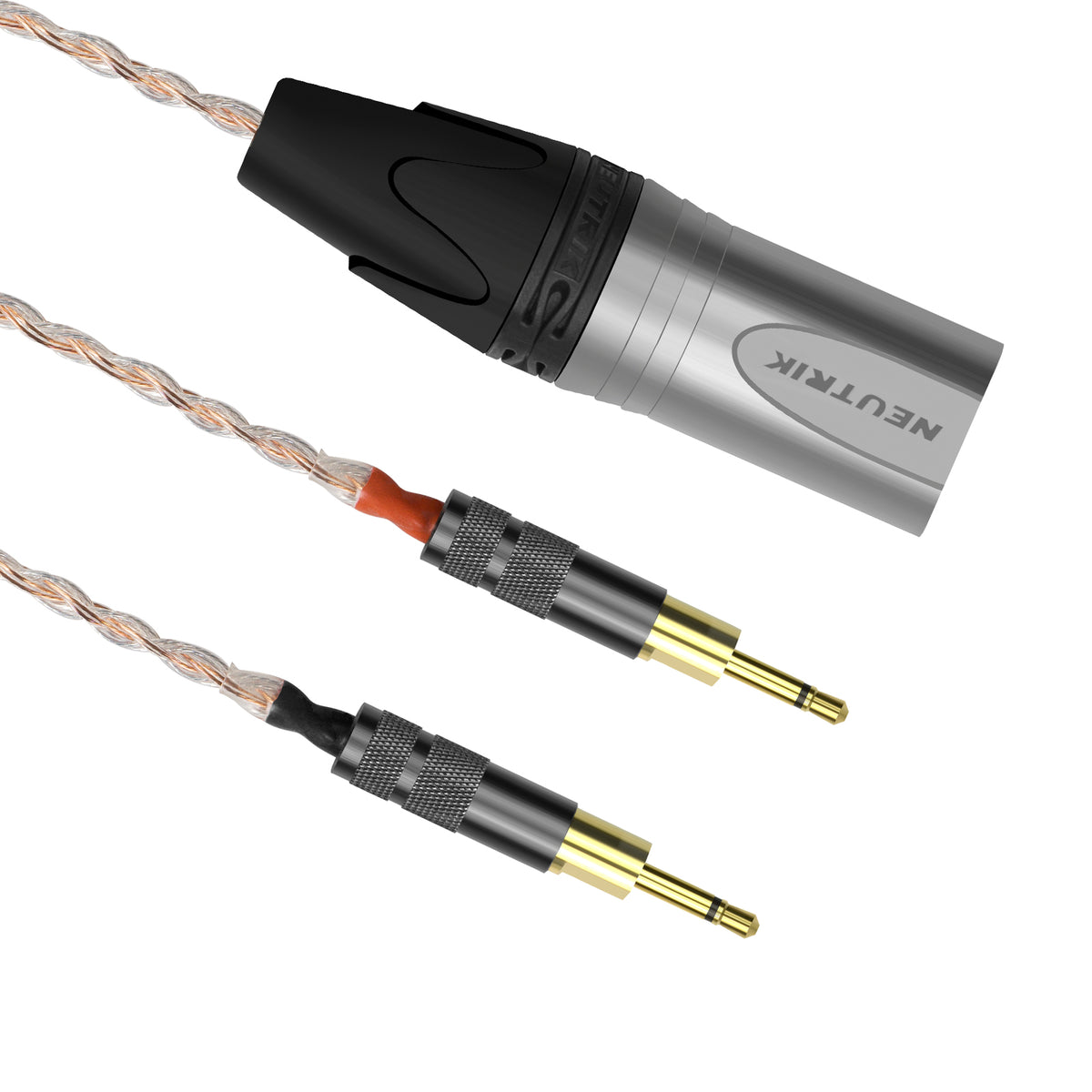Geekria Apollo 4N OCC + Single-Crystal Silver Upgrade Audio Cable Comp