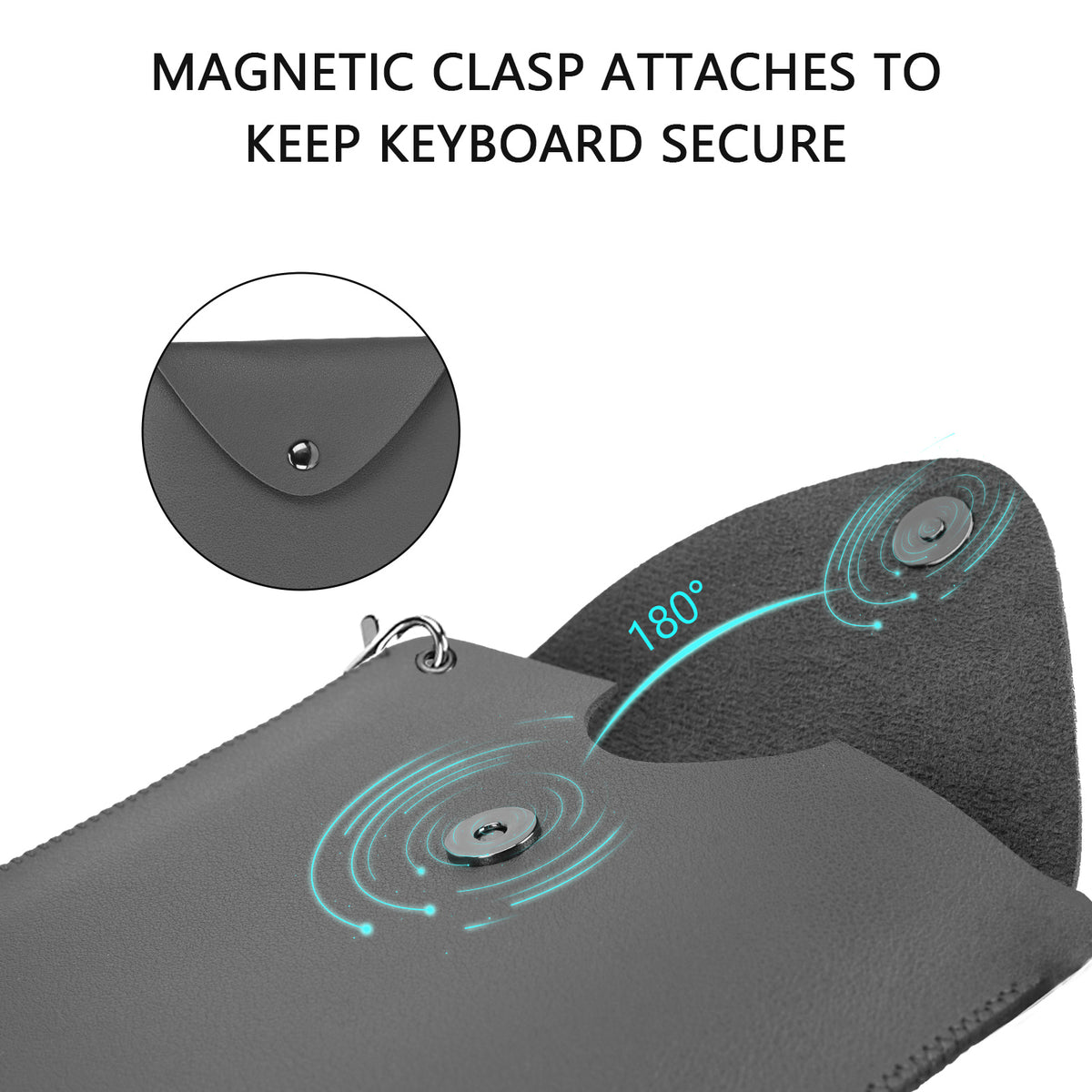 Geekria Keyboard Carrying Case Replacement for Logitech MX Keys Mini K