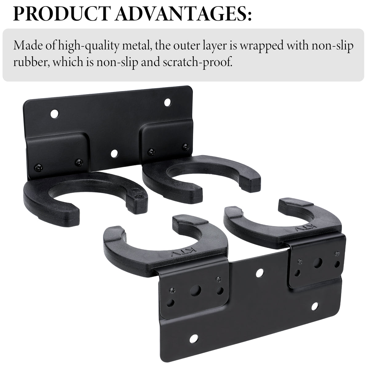Geekria for Creators Microphone Wall Mount Holder, Wired and Wireless