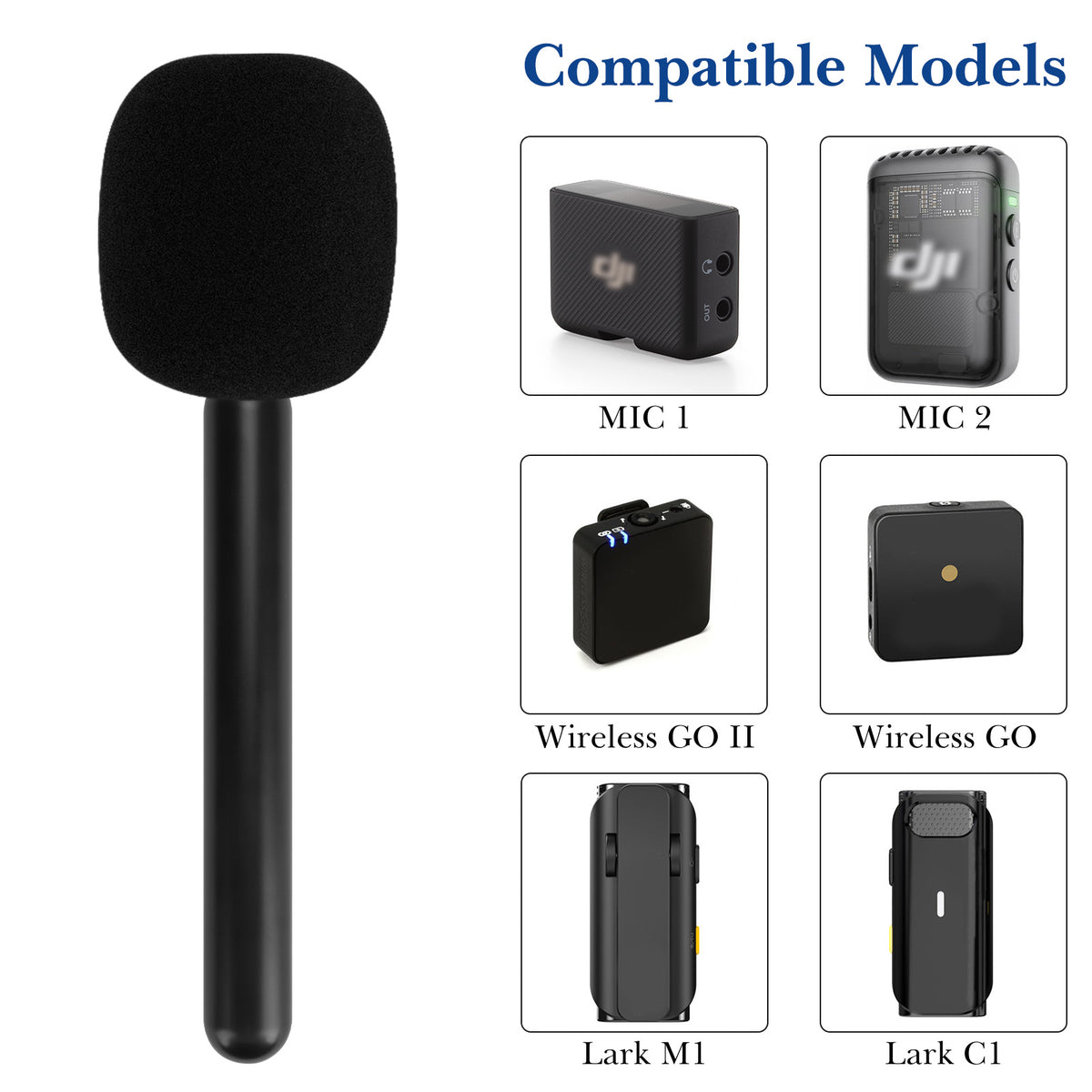 Geekria for Creators Wireless Interview Microphone Adapter, Mic GO Han